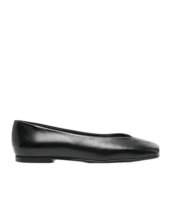 ALOHAS Cut-out Detailed Ballet Flats - Black