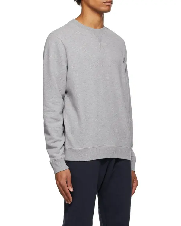 Sunspel Round Collar Long Sleeve Sweater