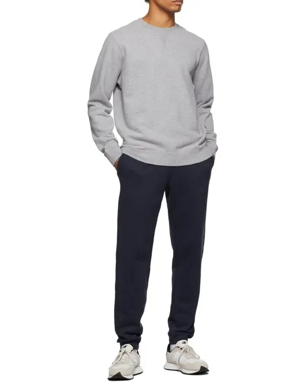 Sunspel Round Collar Long Sleeve Sweater