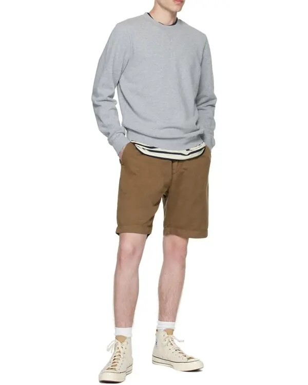 Sunspel Round Collar Long Sleeve Sweater