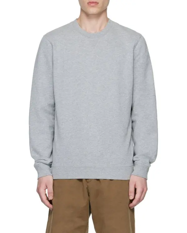 Sunspel Round Collar Long Sleeve Sweater