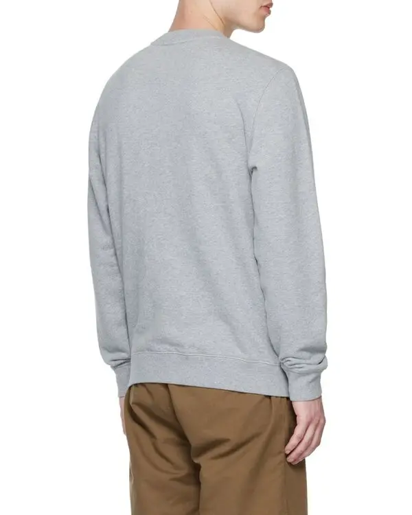 Sunspel Round Collar Long Sleeve Sweater