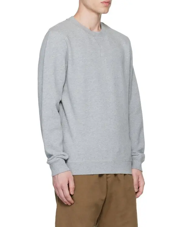 Sunspel Round Collar Long Sleeve Sweater