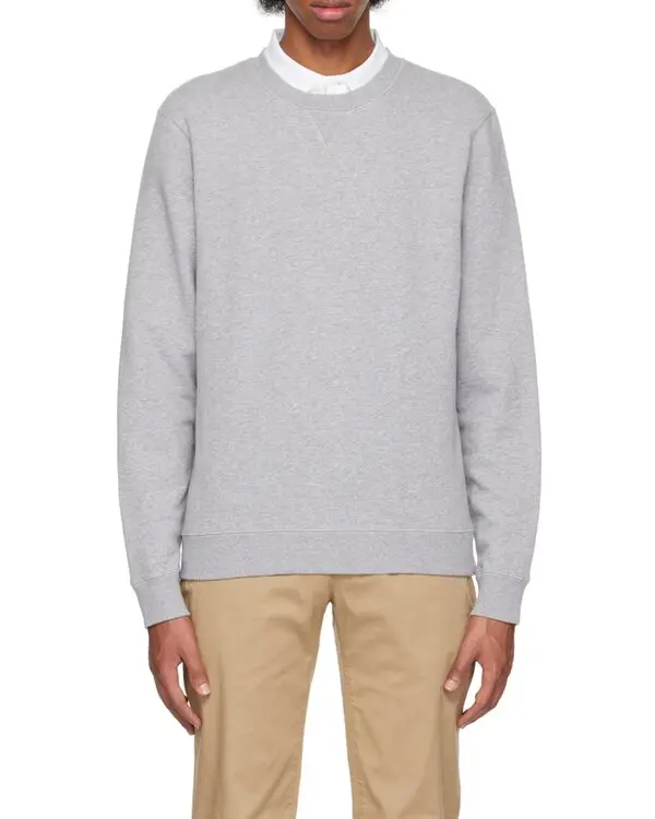 Sunspel Round Collar Long Sleeve Sweater