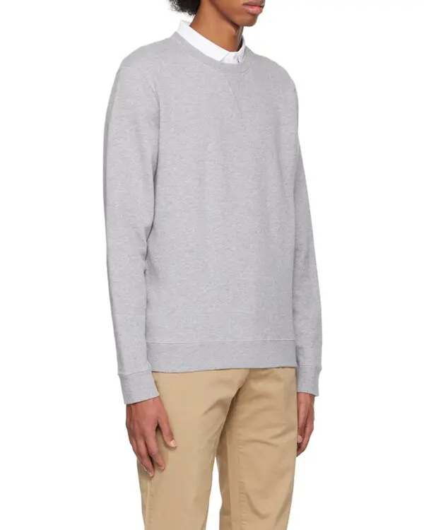 Sunspel Round Collar Long Sleeve Sweater