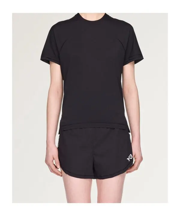 Y3 Raw Finish Crewneck T-shirt