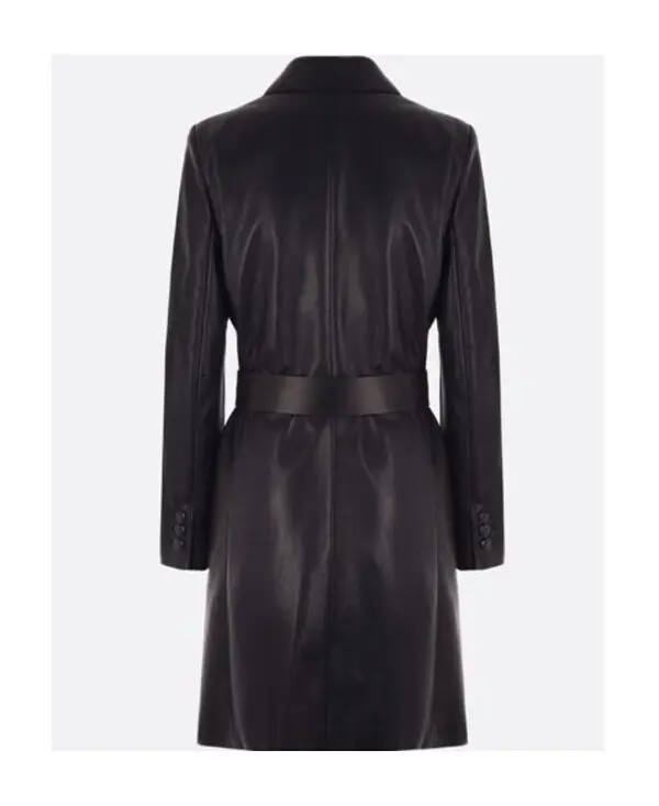 Giorgio Armani X 10 Corso Como Leather Trench Coat