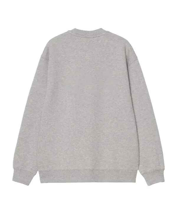 Carhartt Work In Progress Logo Printed Crewneck Sweatshirt