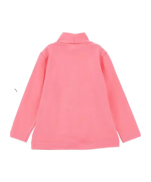 Monnalisa Logo-embellished High-neck Top
