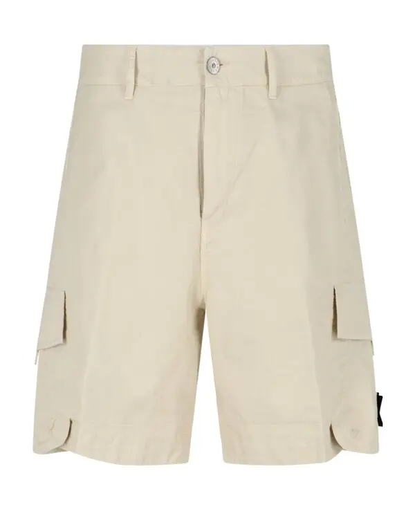 Stone Island Knee-length Shorts - Khaki
