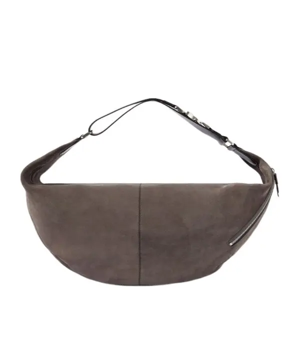 LEMAIRE Belted Suede Shoulder Bag