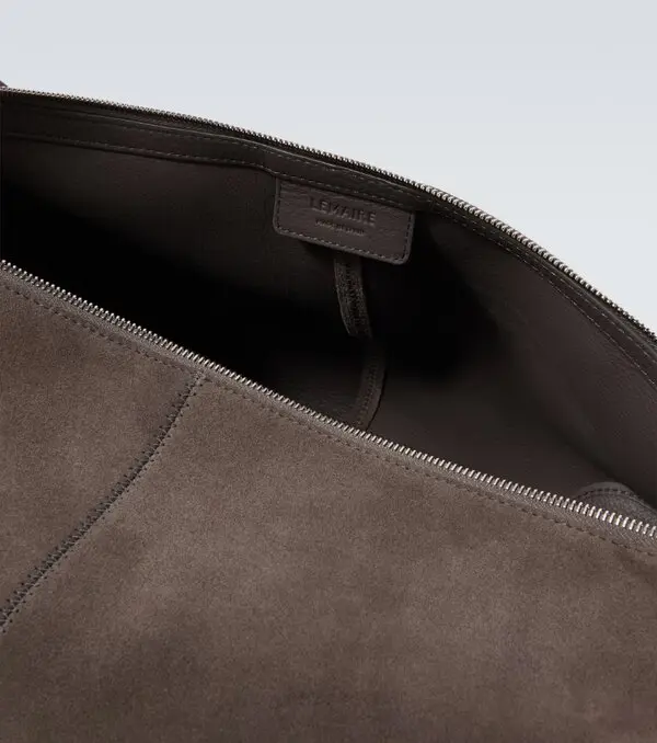 LEMAIRE Belted Suede Shoulder Bag