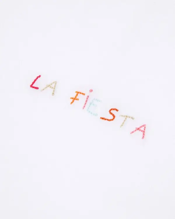 Maison Labiche Fiesta Embroidered T-shirt