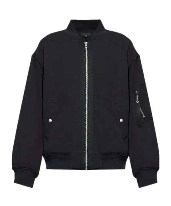 RAG  BONE Zippered Casual Jacket