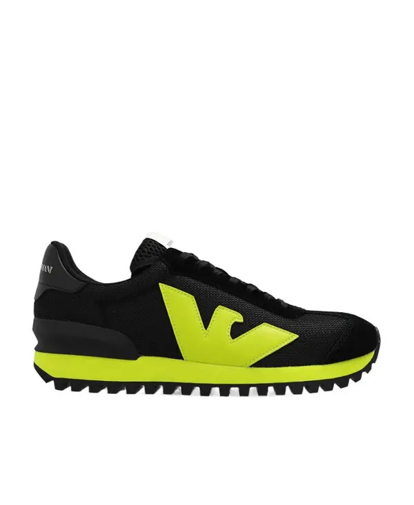 Emporio Armani Logo-patch Low-top Sneakers