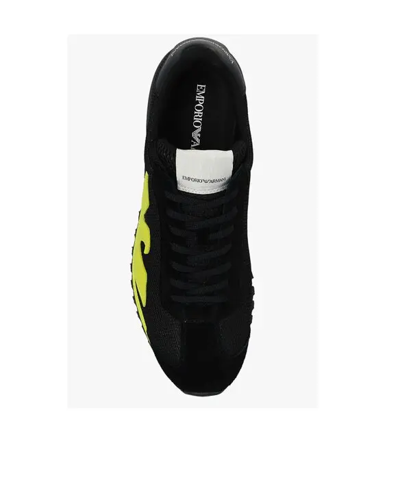Emporio Armani Logo-patch Low-top Sneakers