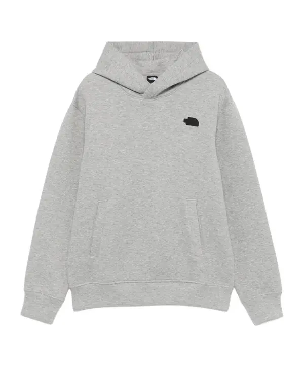The North Face Long-sleeved Hoodie With Rubber Logo