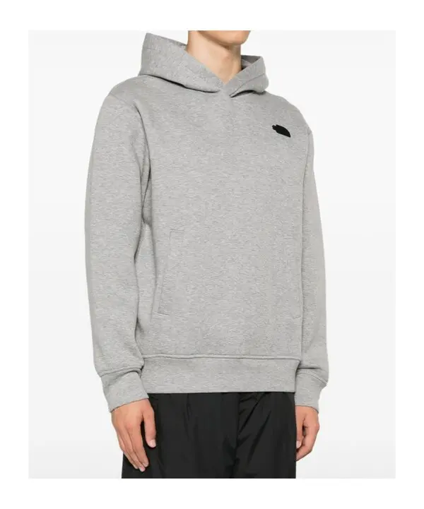 The North Face Long-sleeved Hoodie With Rubber Logo