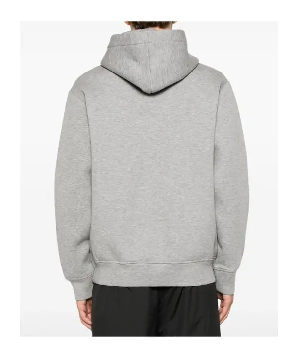 The North Face Long-sleeved Hoodie With Rubber Logo