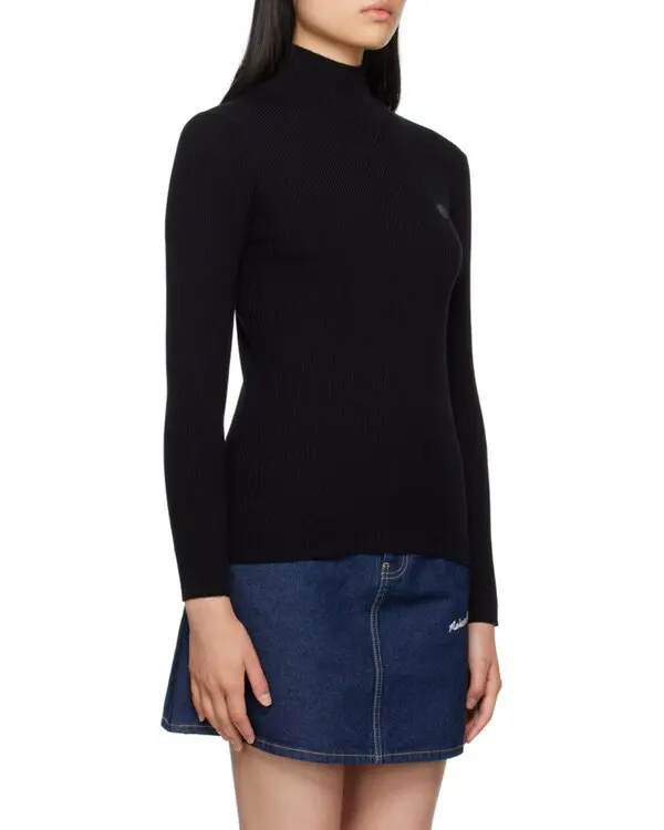 Maison Kitsuné Fox Head Patch Knitted Jumper