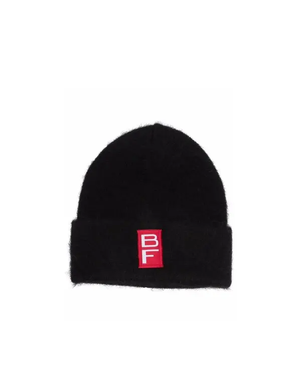 By Far Logo Patch Knit Beanie
