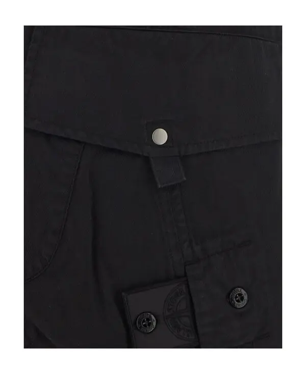 Stone Island Pocketed Cargo Shorts