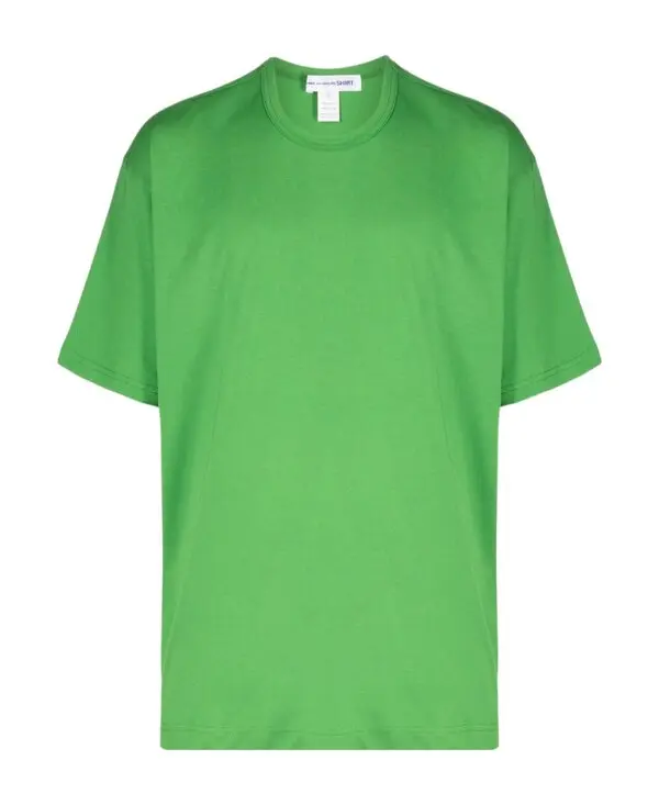 Comme Des Garçons Logo Short-sleeved T-shirt - Green