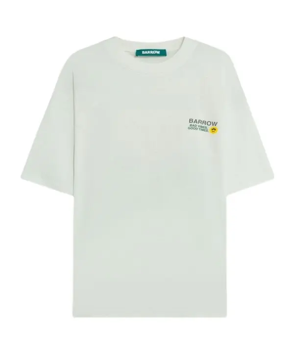 BARROW Graphic Print T-shirt - White