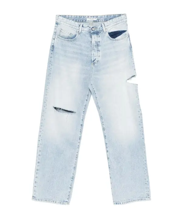 ICON DENIM LOS ANGELES Scott Distressed Jeans - White