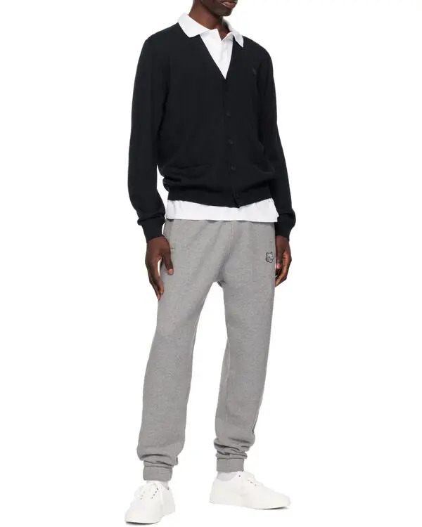 Maison Kitsuné Fox Head Patch Short-sleeved Polo Shirt