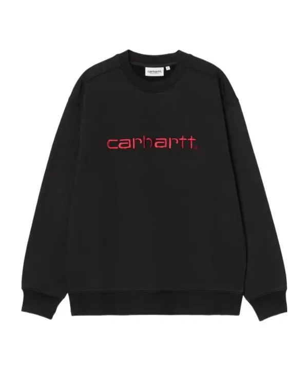 Carhartt Work In Progress Logo Crew Neck Sweatshirt