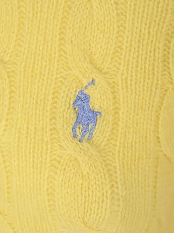 Polo Ralph Lauren Cable-knitted Jumper With Embroidered Logo - No