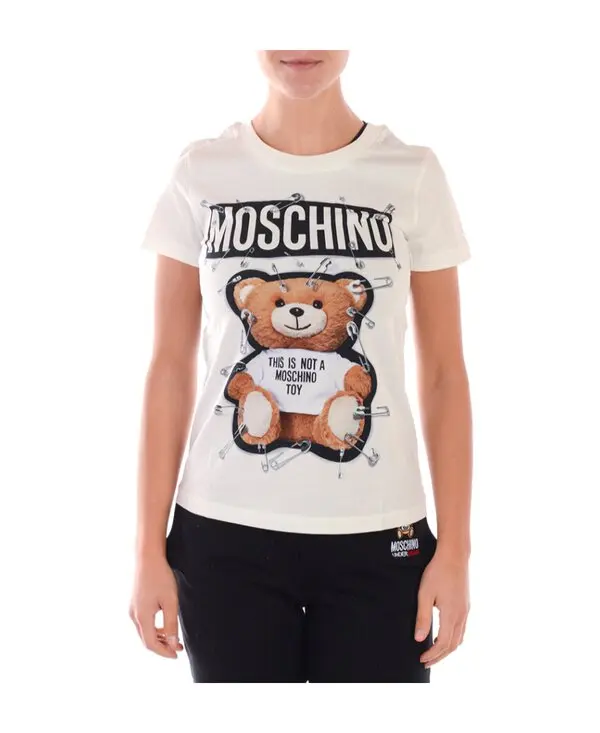 Moschino Pattern Printed T-shirt
