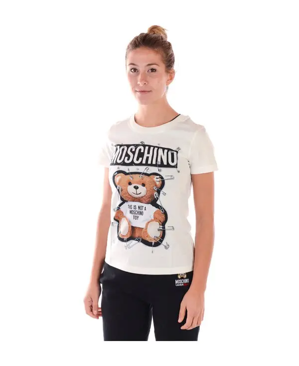 Moschino Pattern Printed T-shirt