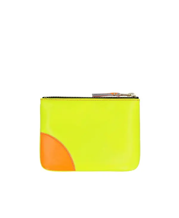 Comme Des Garçons Colour-block Zipped Wallet