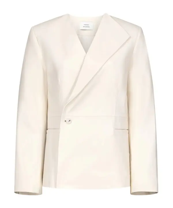 LOULOU STUDIO Long-sleeved Leather Jacket
