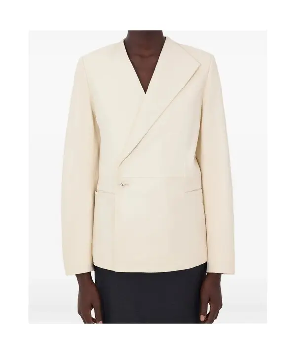 LOULOU STUDIO Long-sleeved Leather Jacket