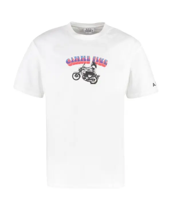 A.p.c. Graphic Print Crewneck T-shirt