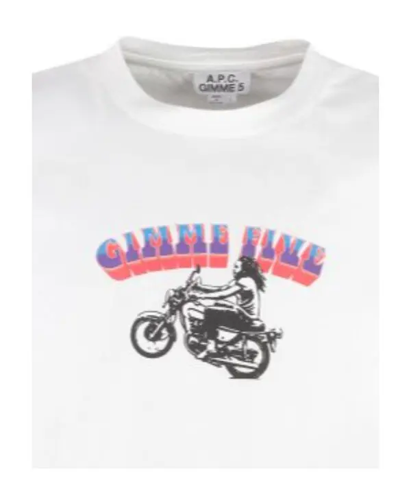 A.p.c. Graphic Print Crewneck T-shirt
