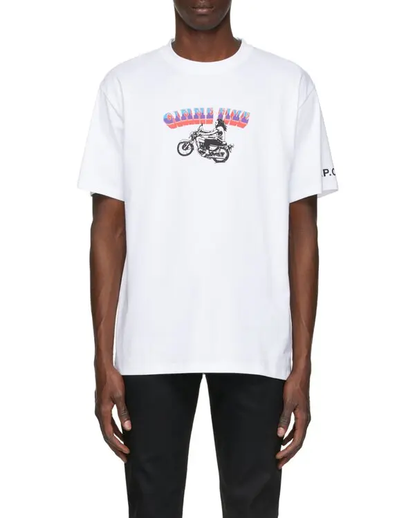 A.p.c. Graphic Print Crewneck T-shirt