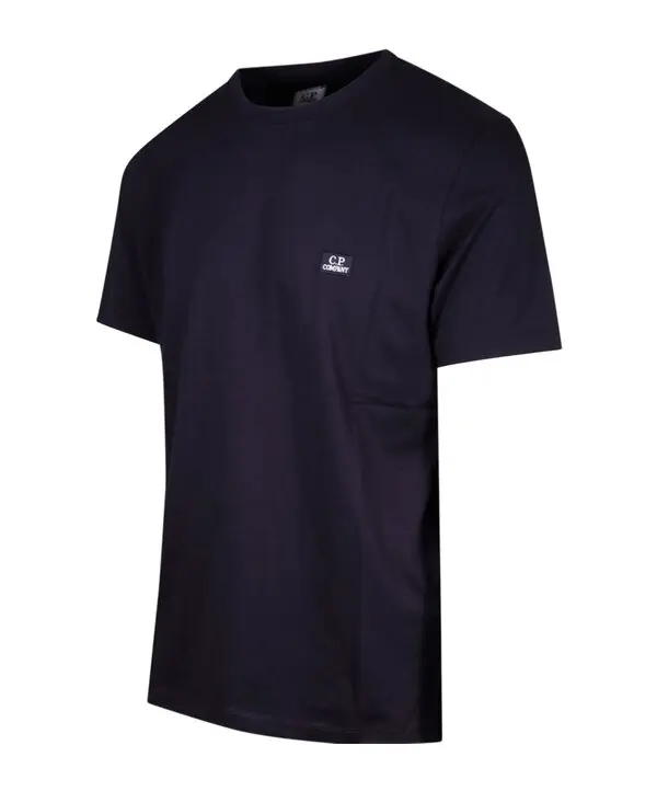 C.P. COMPANY Logo Embroidered T-shirt
