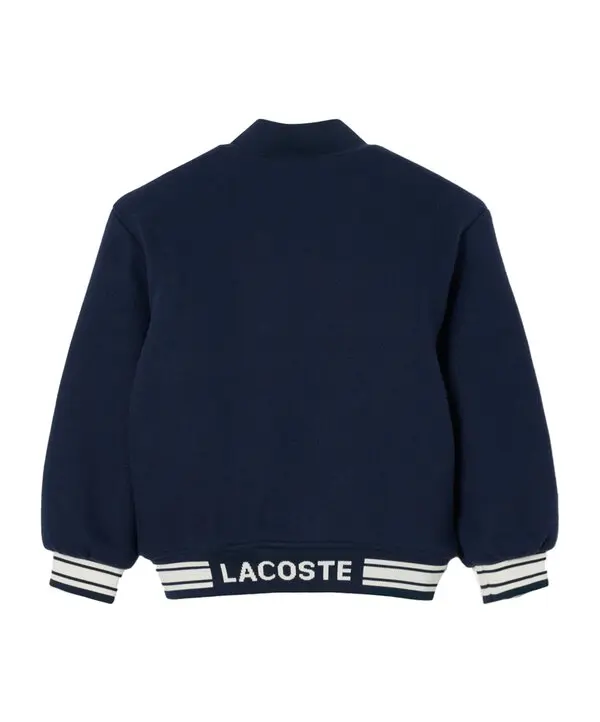 Lacoste Logo Patch Bomber Jacket