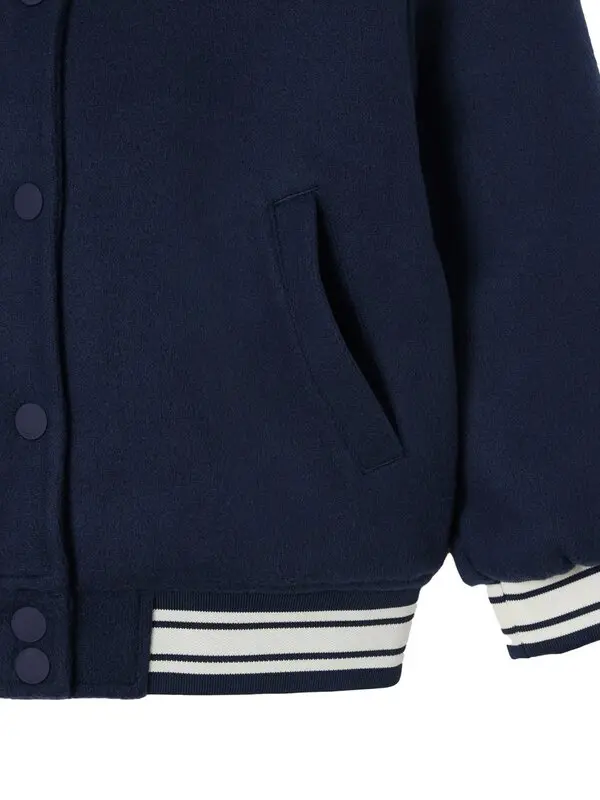 Lacoste Logo Patch Bomber Jacket