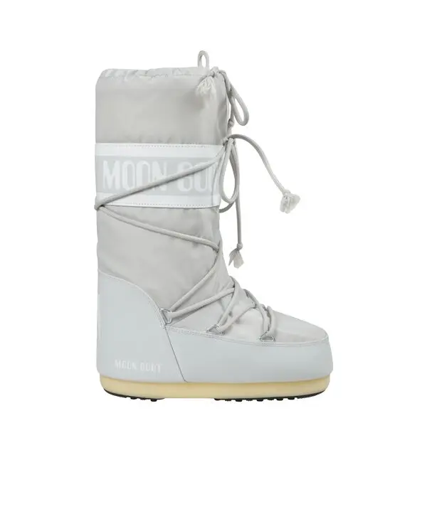 Moon Boot Icon Logo Printed Lace-up Boots