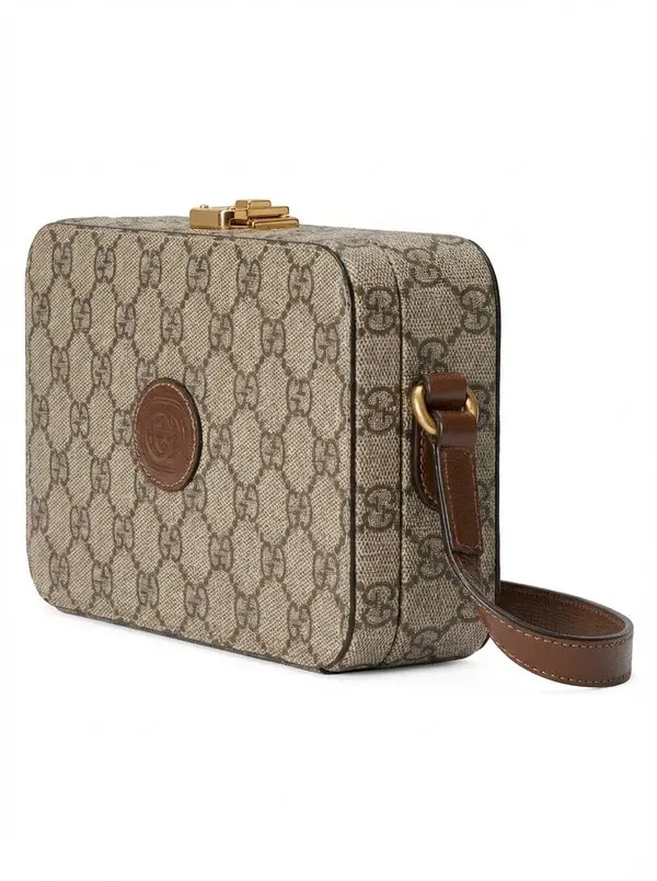 Gucci Gg Supreme Canvas Messenger Bag