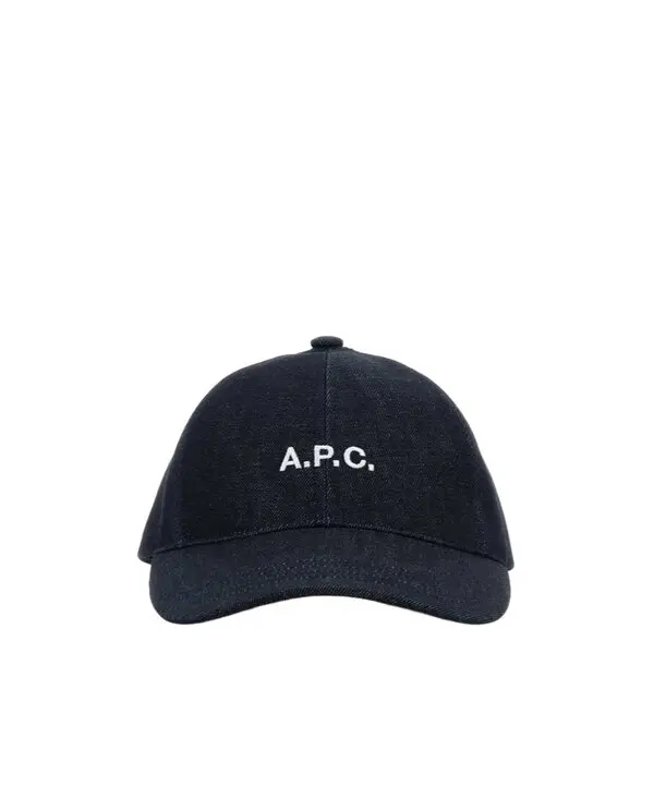 A.p.c. Denim Charlie Baseball Cap