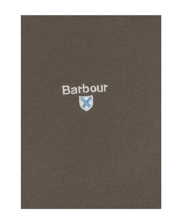 Barbour Logo Embroidered Short-sleeved Polo Shirt