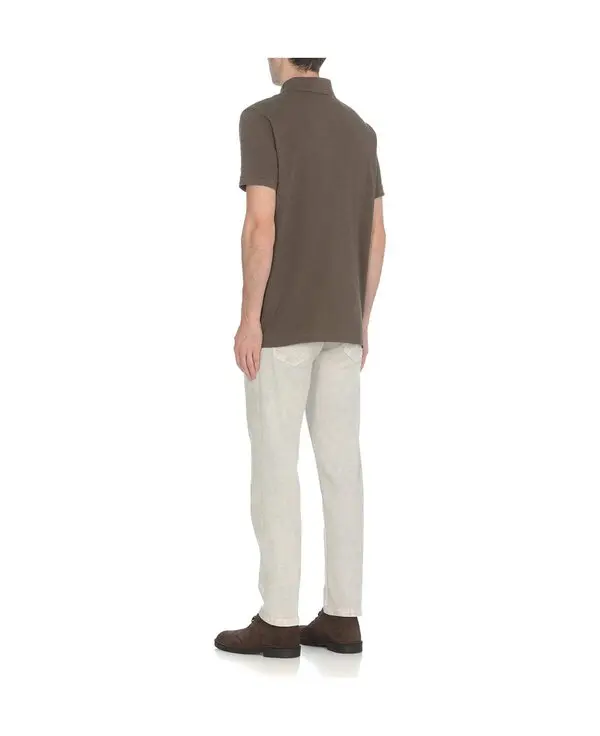 Barbour Logo Embroidered Short-sleeved Polo Shirt