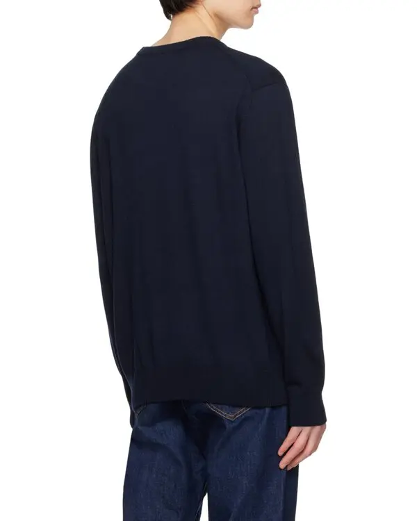 Maison Kitsuné Fox Head Patch Long-sleeved Jumper