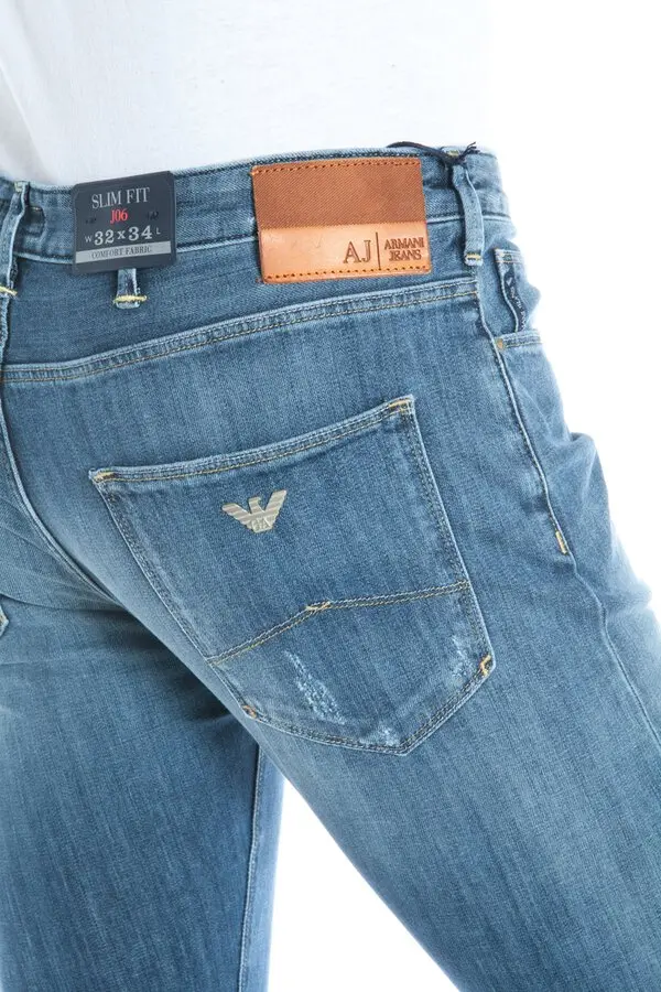 Emporio Armani Logo Jeans